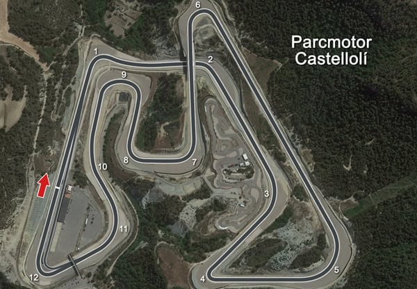 Briefing Circuit Parcmotor CASTELLOLÍ - Tandas Privadas